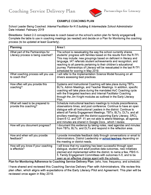 Examples from Ohio Schools - Ohio's Statewide Family Engagement Center