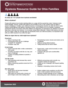 Dyslexia Communication Tools for Schools - Ohio's Statewide Family ...